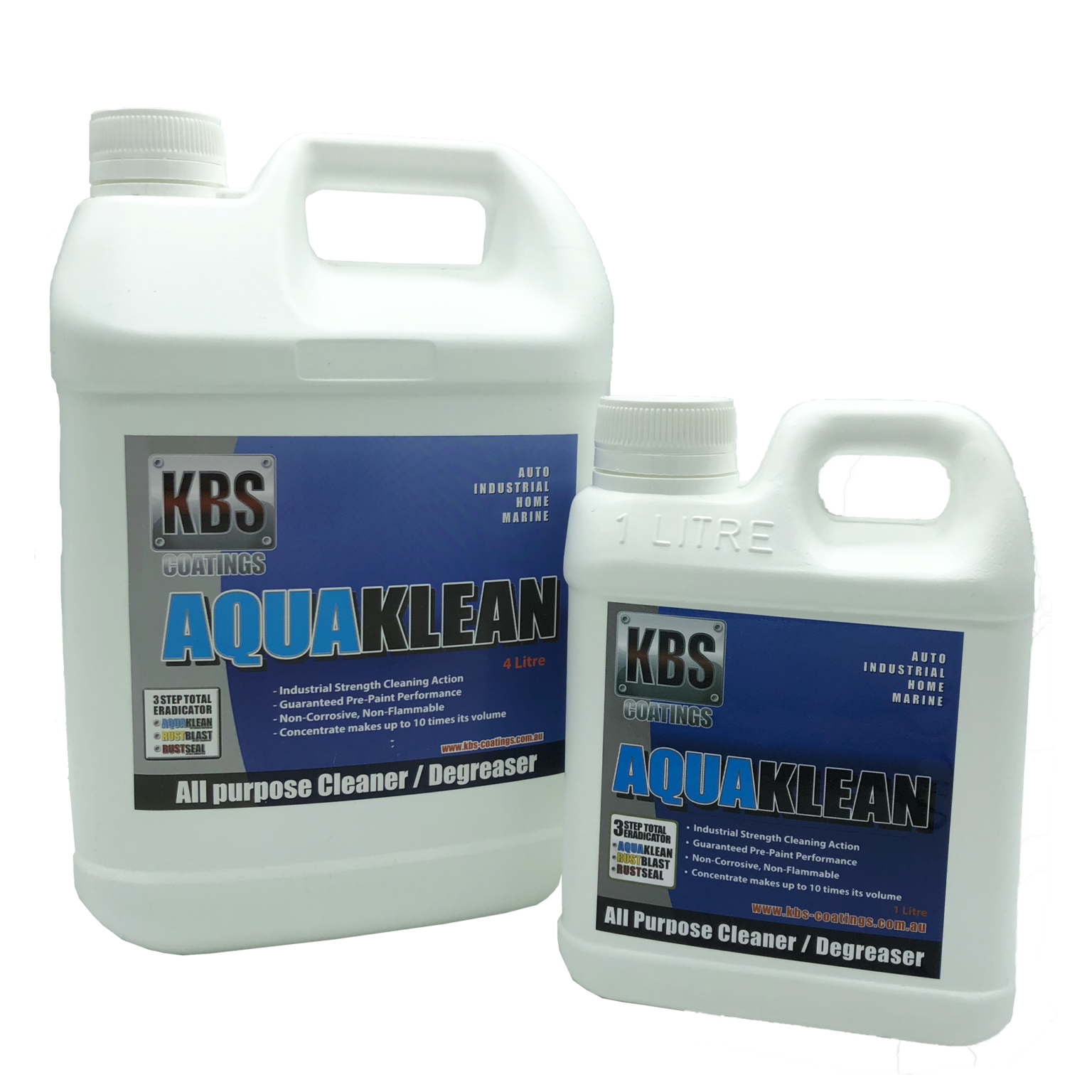 KBS AquaKlean Cleaner | 4L & 1L | Oz Loading Ramps
