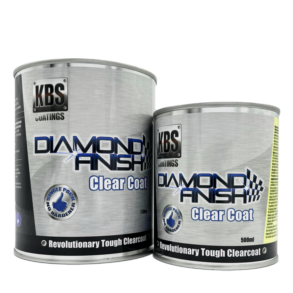 KBS Diamond Finish Clear Coat | 1L 500ml | Oz Loading Ramps